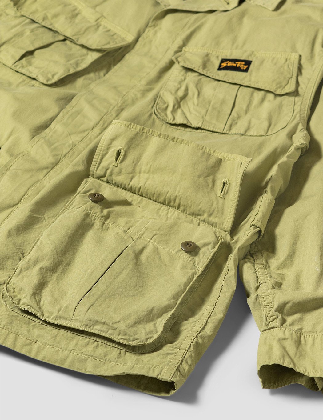 Stan Ray Tropical Jacket - Olive Poplin Green | Garmentory