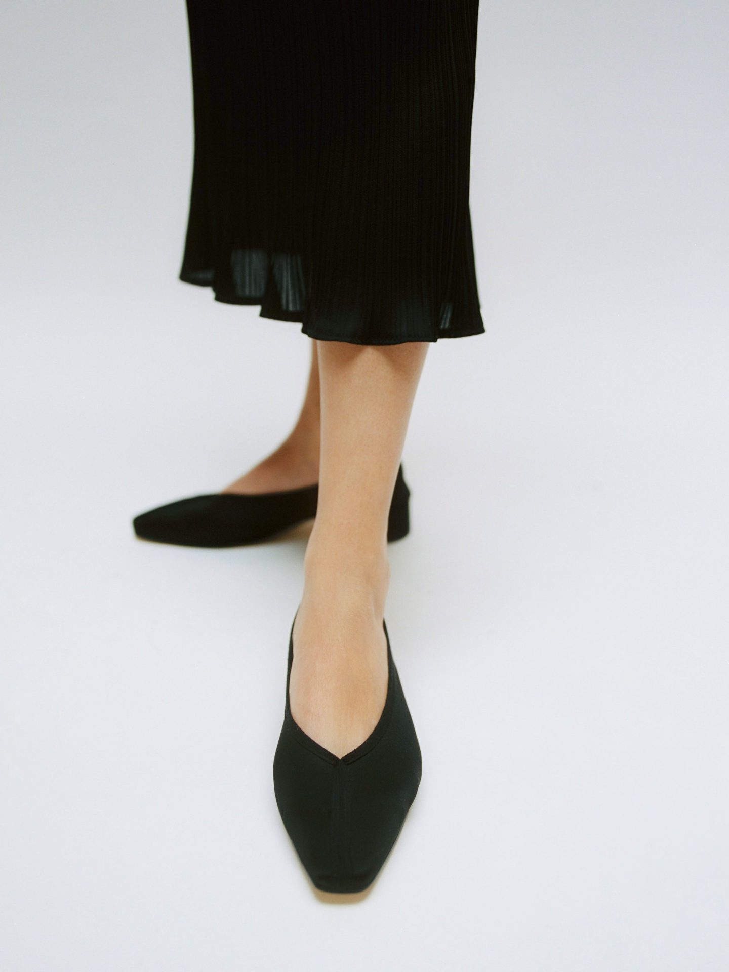 ABOUT ARIANNE GINA HEELS - BLACK SATIN | Garmentory