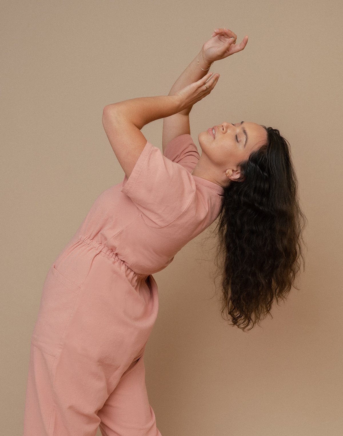 Noble Adult Utility Suit - Dusty Rose | Garmentory