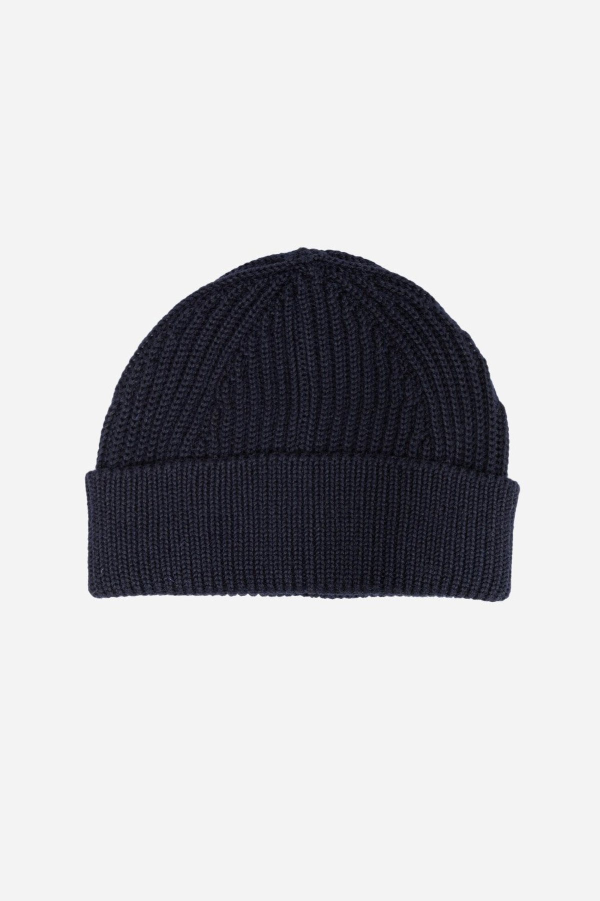 Andersen-Andersen Short Beanie - Navy Blue | Garmentory