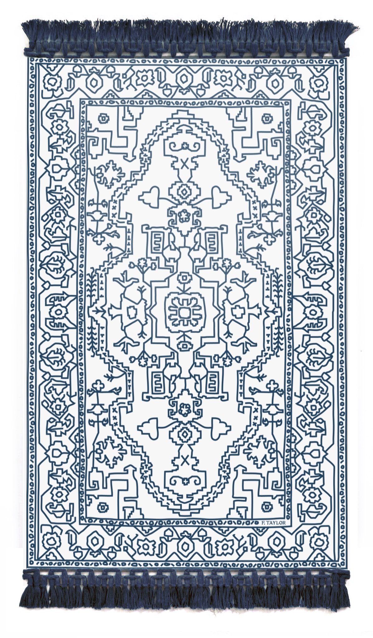 F. Taylor Magic Carpet - Blue | Garmentory