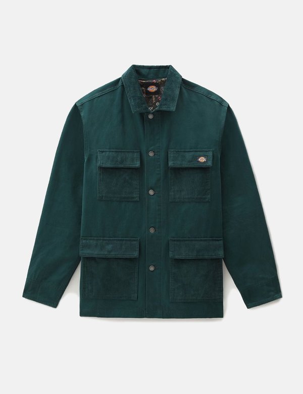 Dickies Reworked Chore Coat Ponderosa Pine Green Garmentory