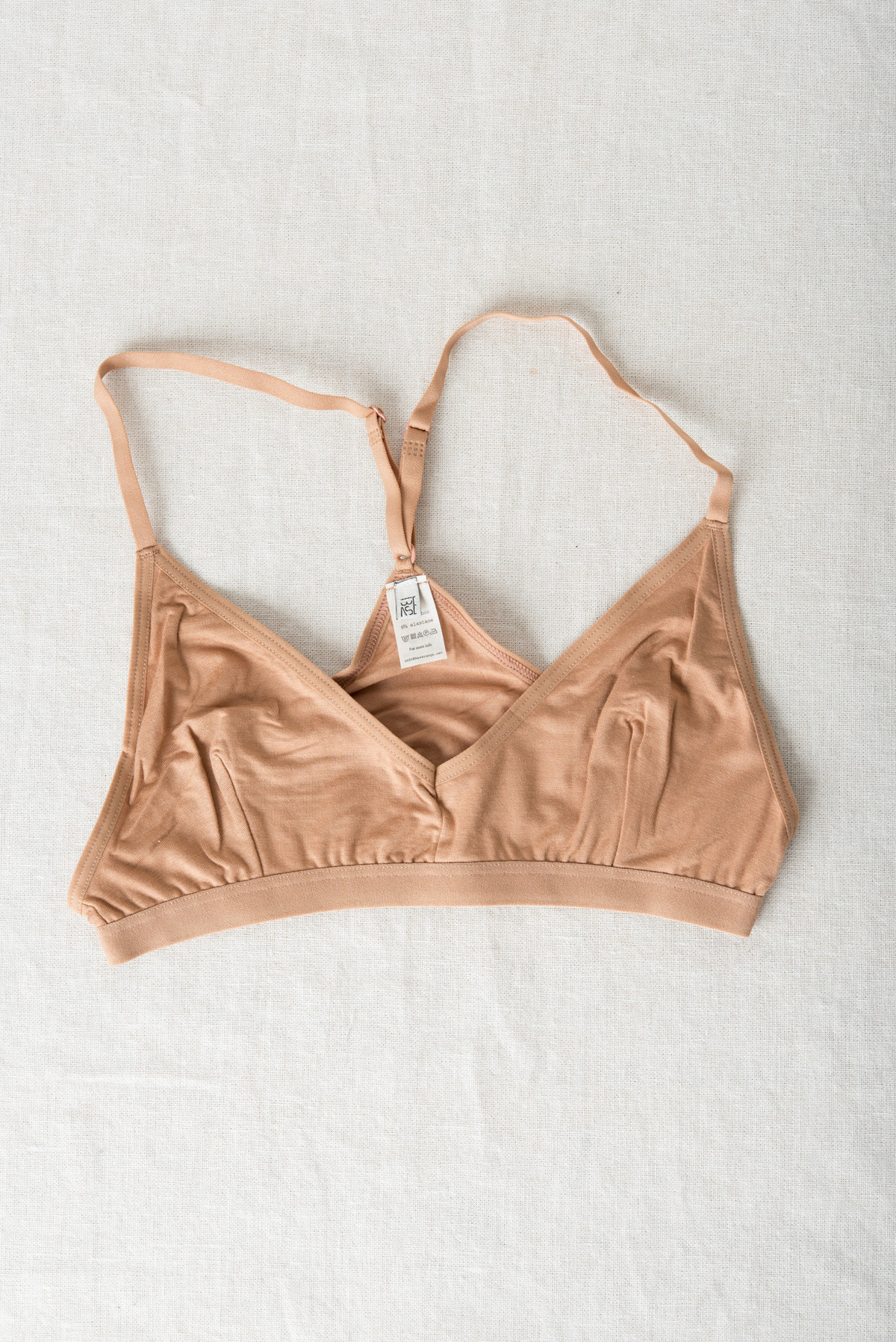 Baserange Bamboo X Bra In Nude 3 | Garmentory