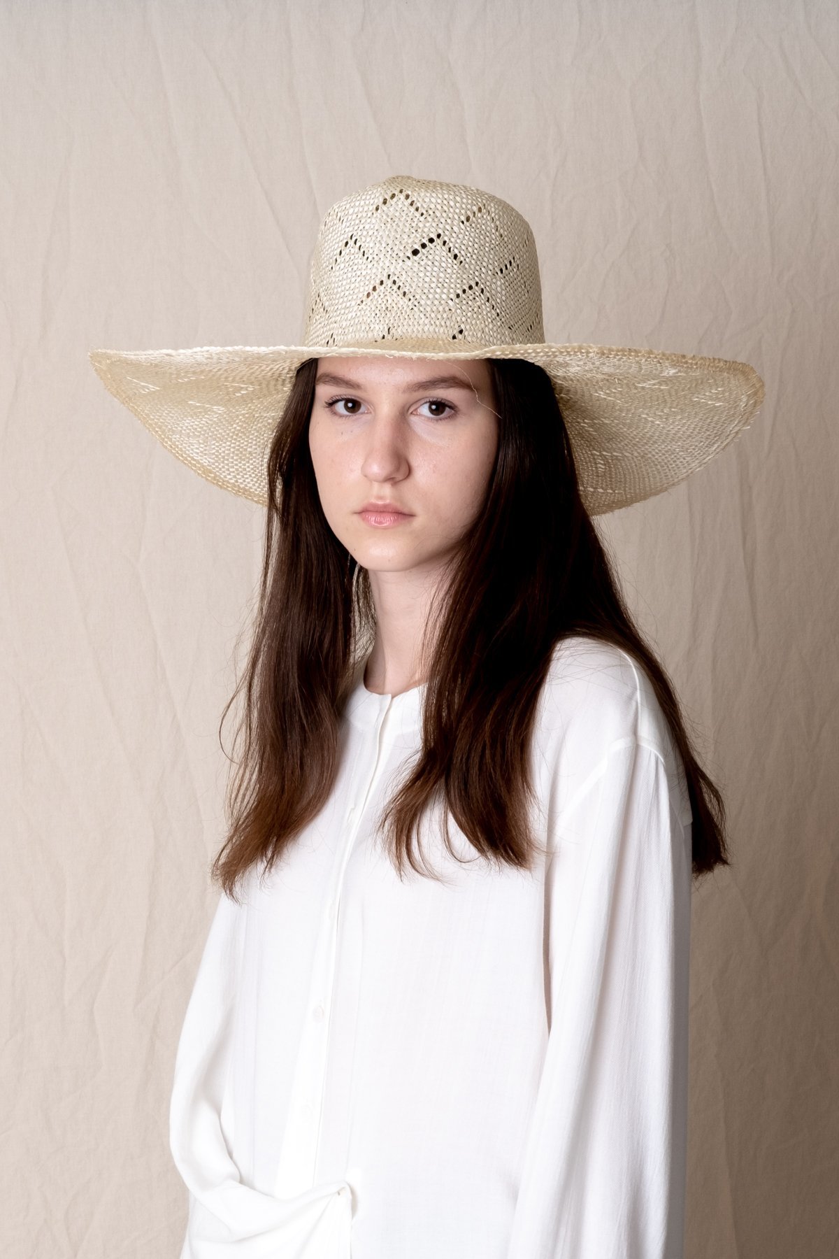 OPTIMO PACKABLE HAT IN ARROW WEAVE | Garmentory