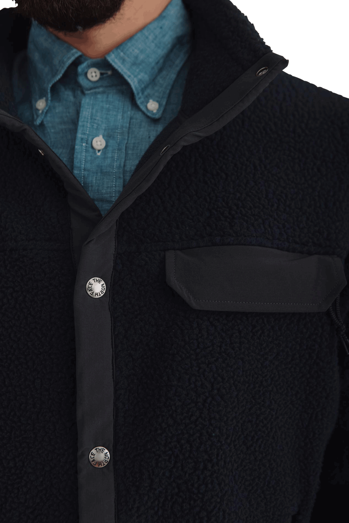 THE NORTH FACE Cragmont Snap Front Jacket - Aviator Navy/Asphalt Grey ...