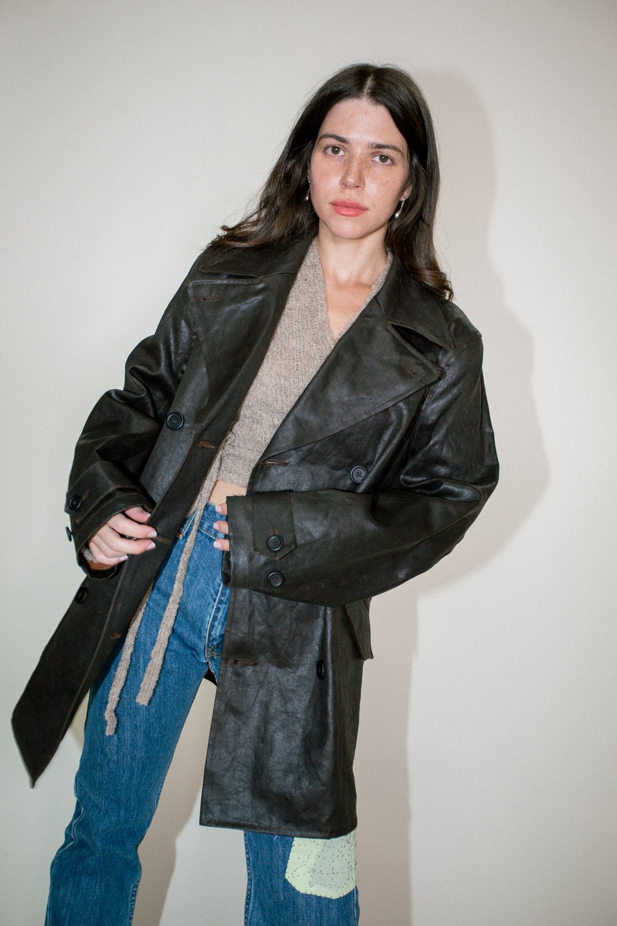 Our Legacy DB Buta Coat - Mud Dyed Cotton | Garmentory