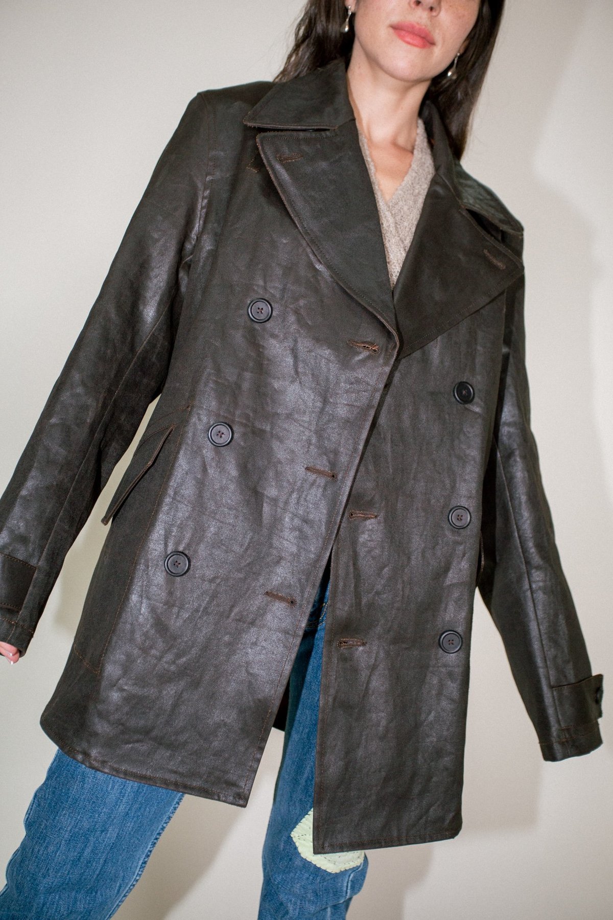 Our Legacy DB Buta Coat - Mud Dyed Cotton | Garmentory