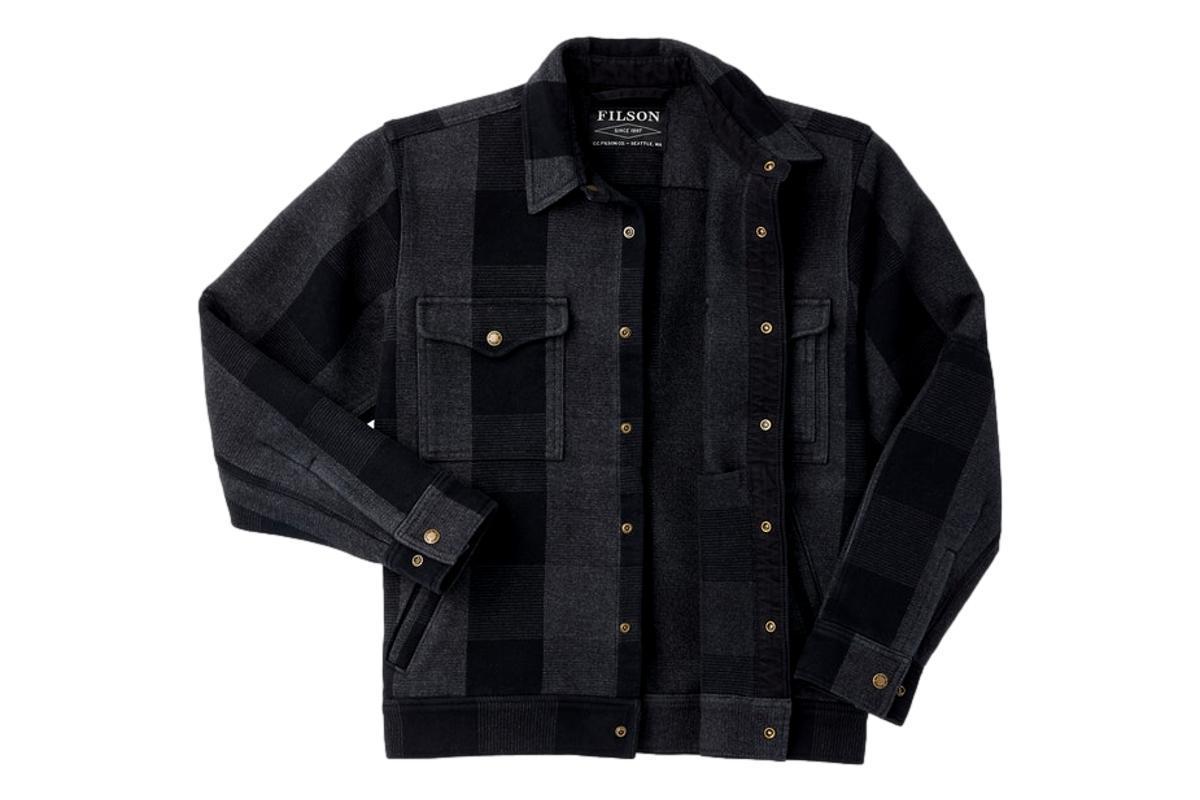 Filson Beartooth Camp Jacket - Black Gray Heather | Garmentory