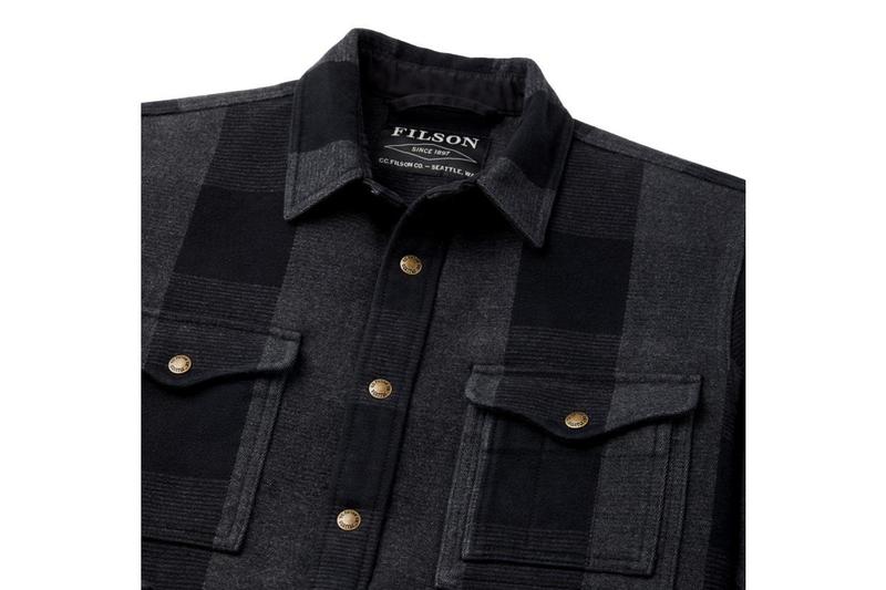 Filson Beartooth Camp Jacket - Black Gray Heather | Garmentory