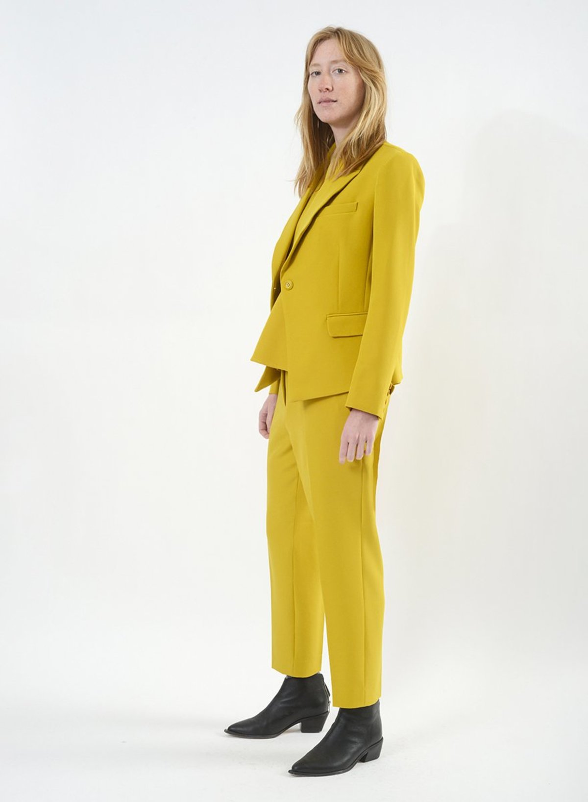 Meg Suit Shell - Mustard | Garmentory