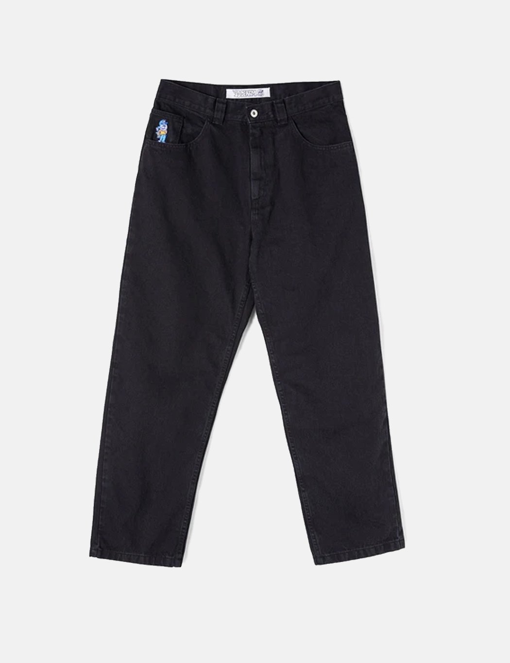 Polar Skate Co. 93 Denim - Pitch Black | Garmentory
