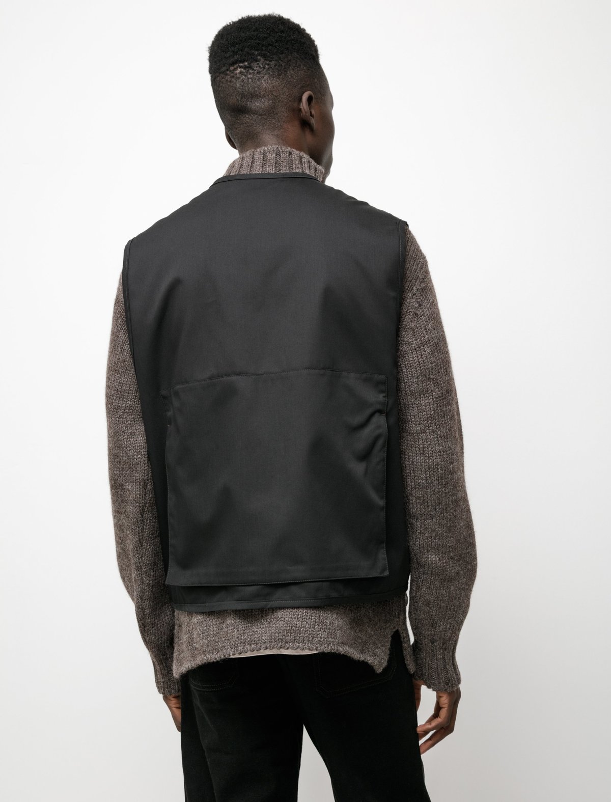 Lemaire Reporter Vest - Black | Garmentory