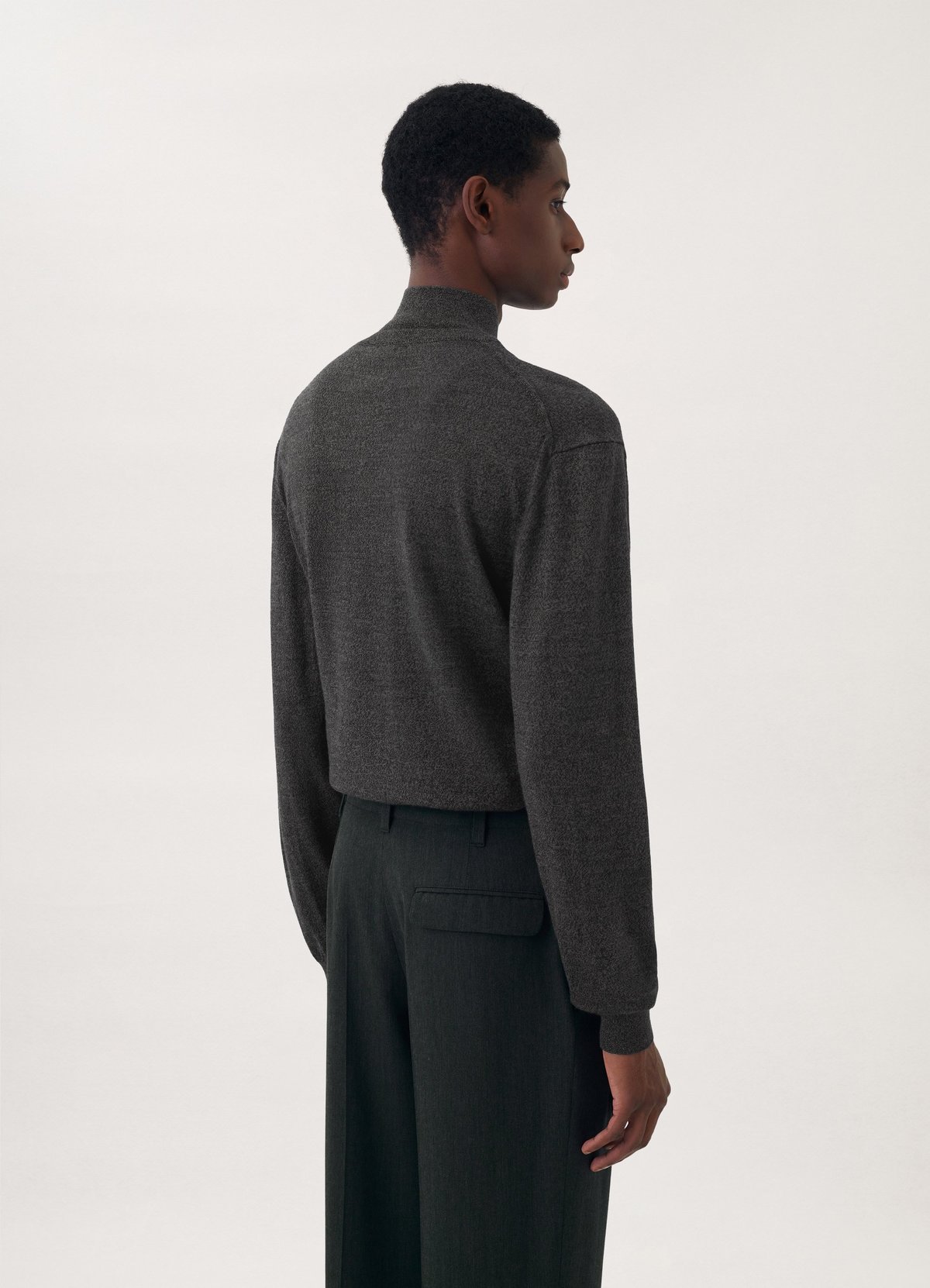 Lemaire Layer Turtleneck Sweater - Submarine Chine | Garmentory