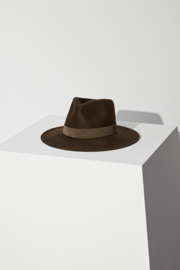 Janessa Leone Auggie Hat - Dark Olive | Garmentory