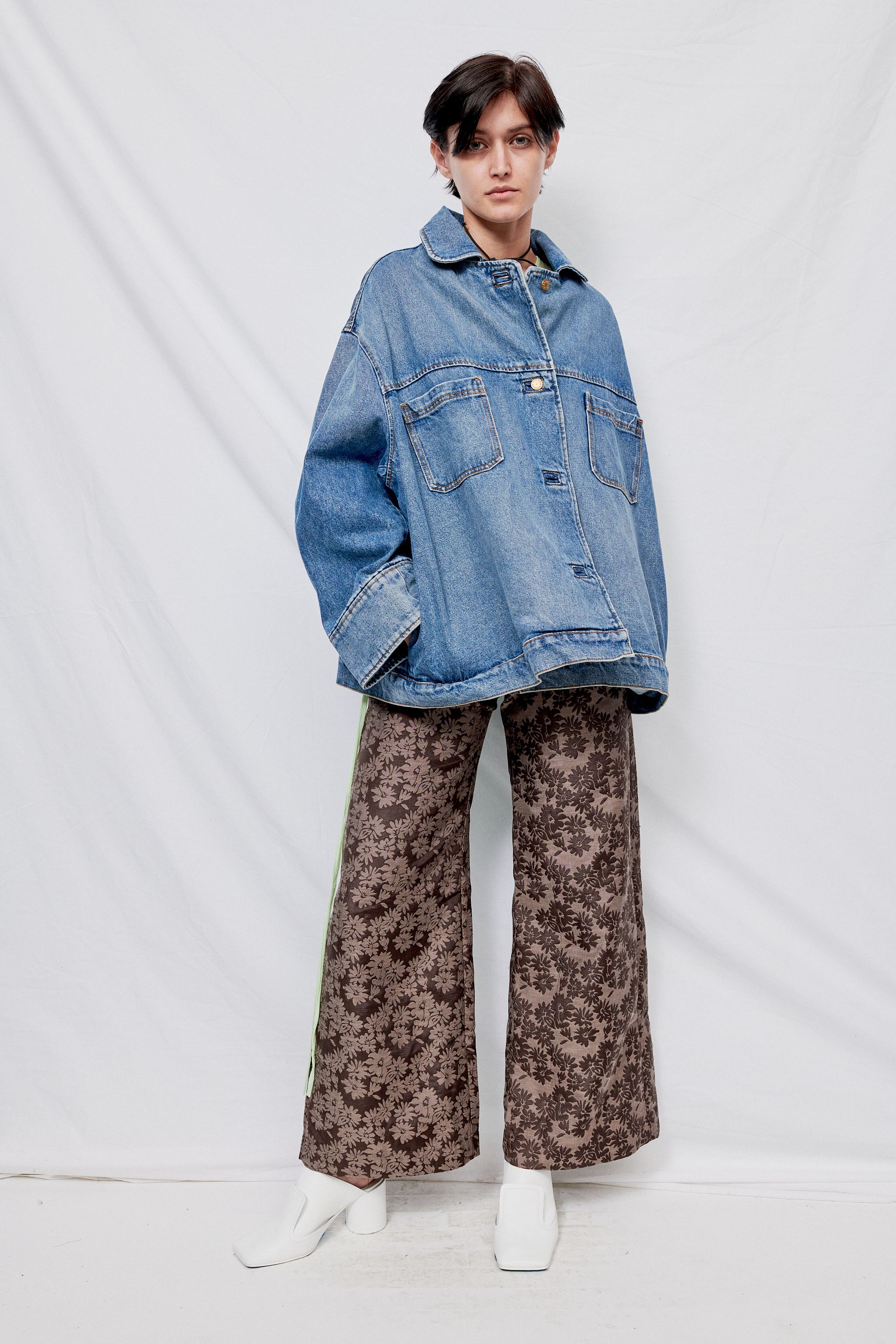 B Sides Sydney Blue Stadium Jacket - Blue Indigo | Garmentory