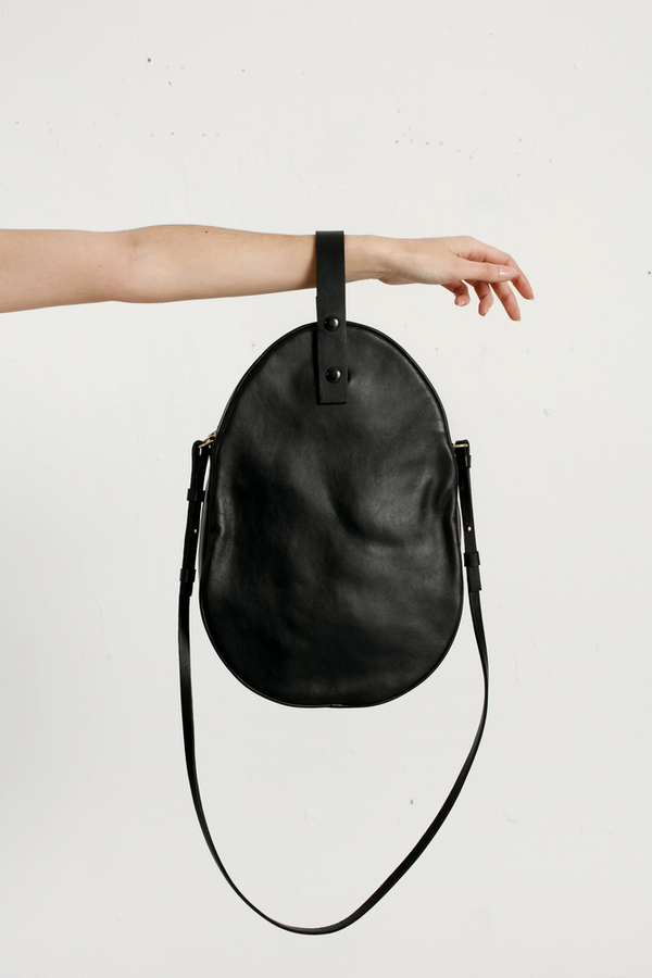 Modern Weaving - Oval Crossbody - Black | Garmentory