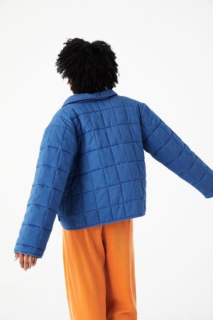 Back Beat Co. Organic Cotton Puffer Jacket - Tide | Garmentory