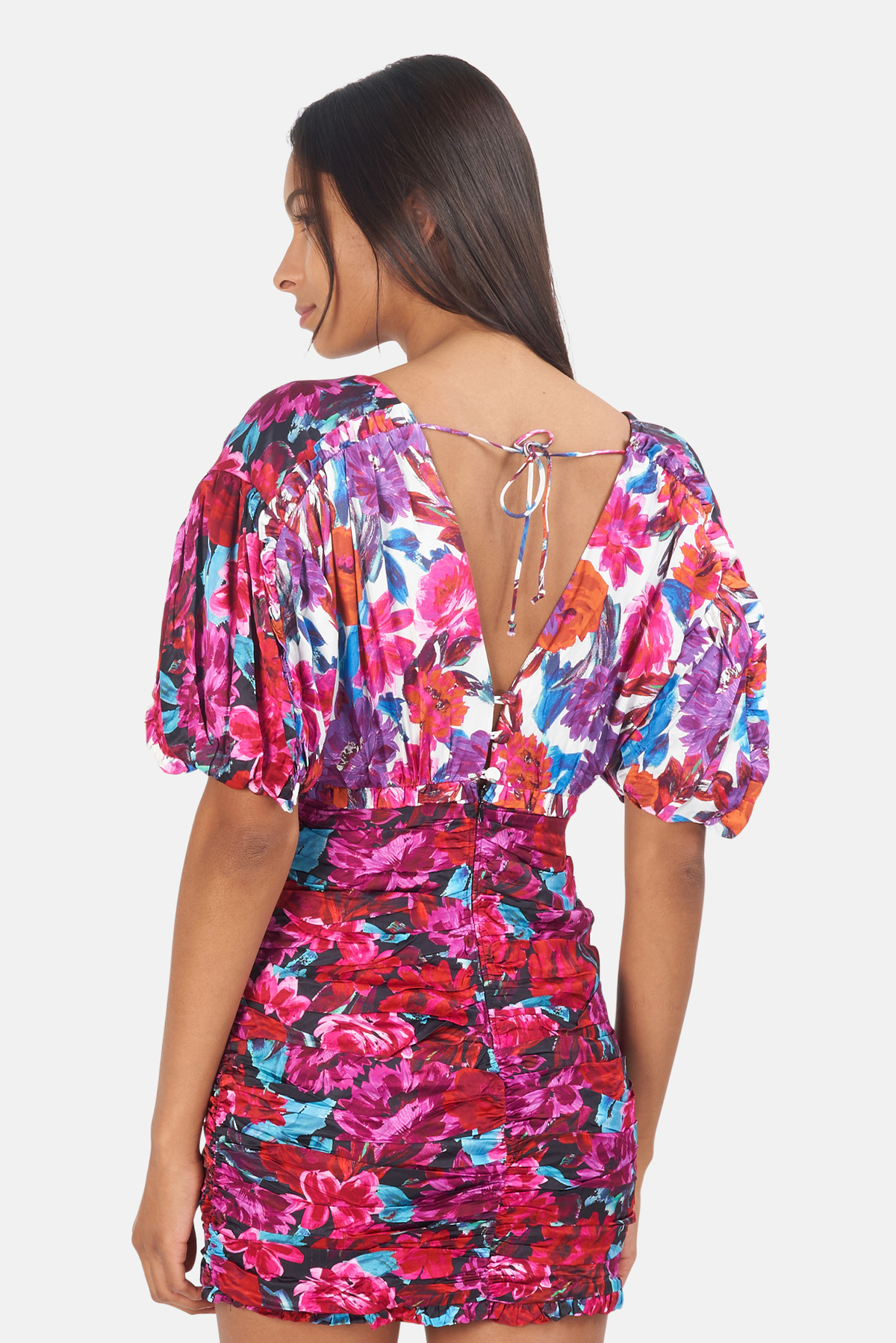 For Love&Lemons Cassandra Mini Dress - Pink | Garmentory