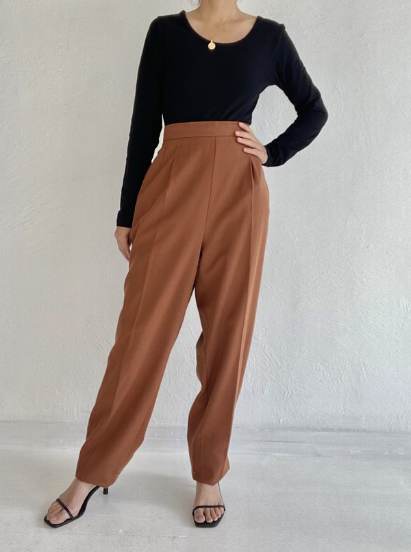 Vintage Trousers - Rust | Garmentory