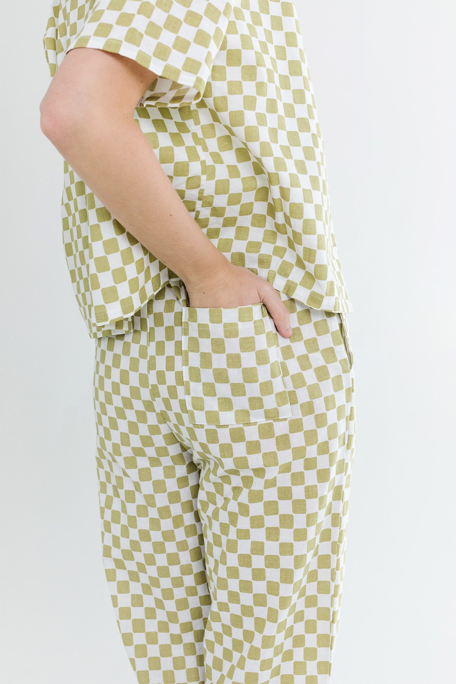 Azalea Penny Checker Pants | Garmentory