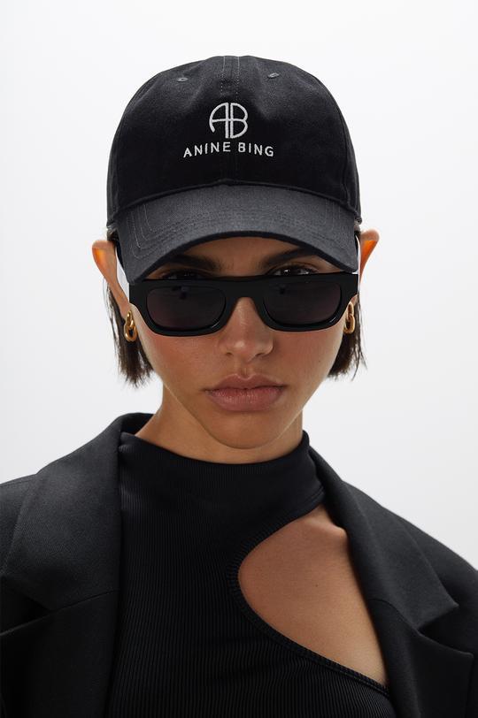 Anine Bing Jeremy Baseball Cap - Black | Garmentory