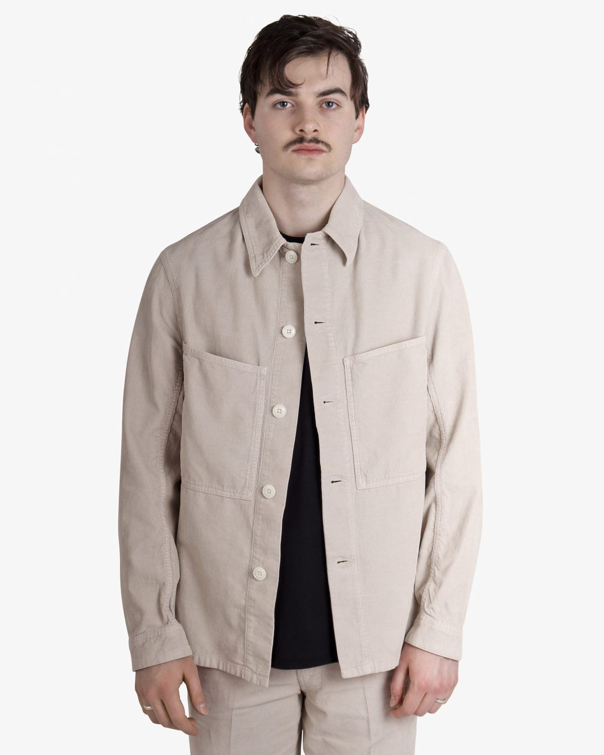 Lemaire Overshirt - Plaster Cord | Garmentory