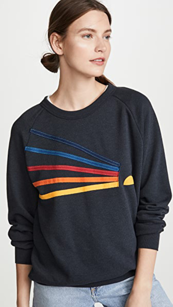 Aviator Nation Daydream Sweatshirt - Charcoal | Garmentory