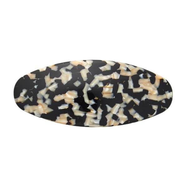 Machete Jumbo Oval Clip - Black/Gold | Garmentory