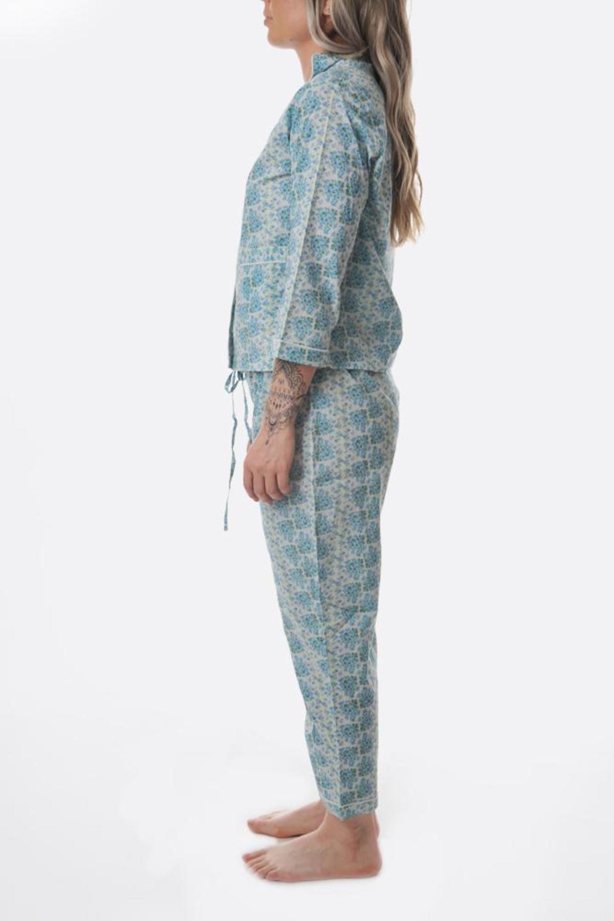 Domi Classic Forget me not Pajama set - Blue | Garmentory