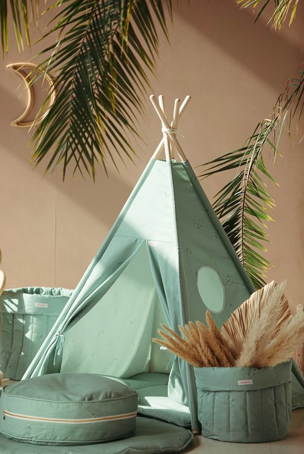 Kids Wigiwama TEEPEE SET - MINTY GREEN | Garmentory