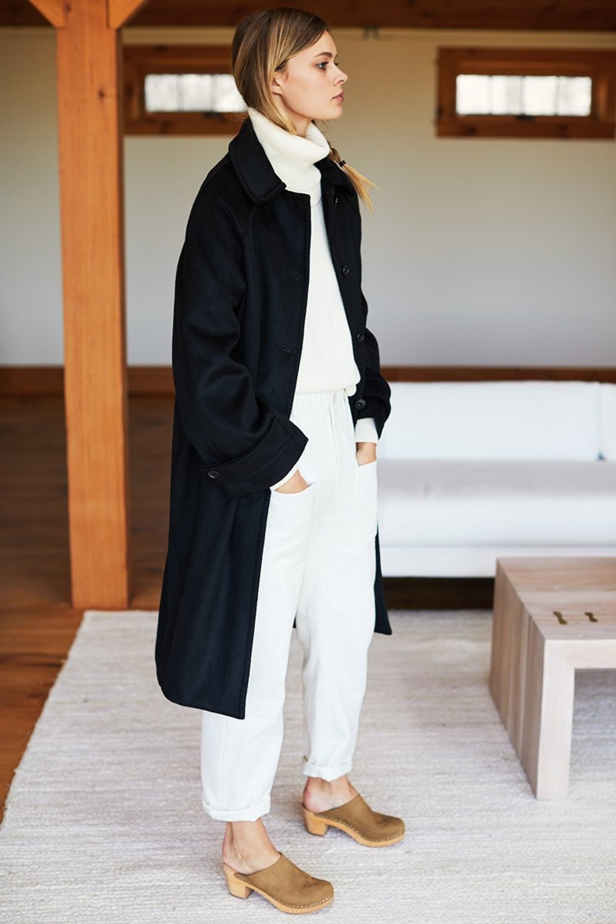 Emerson Fry Matisse Wool Coat - Black | Garmentory