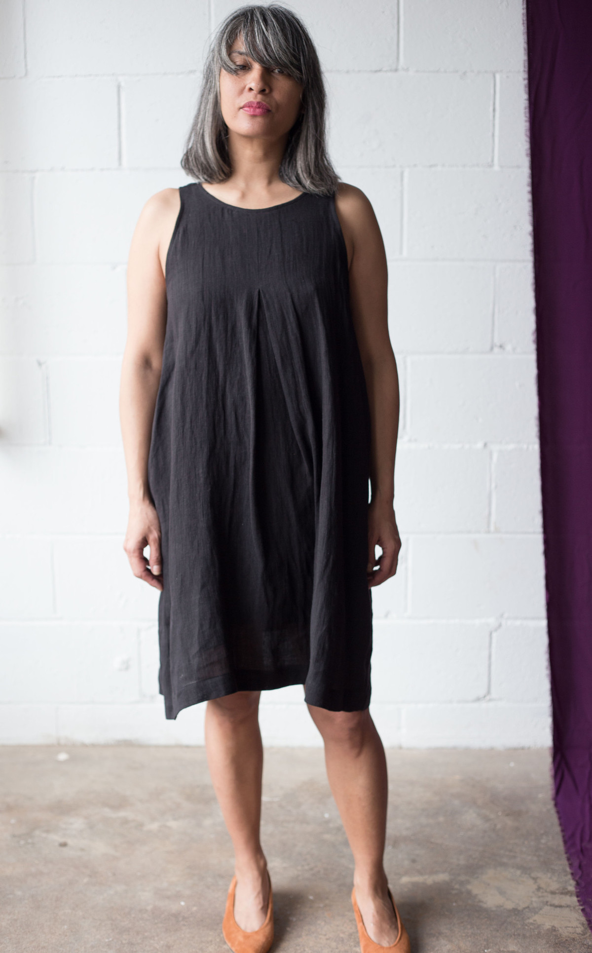 Amanda Moss Le Marais Dress (Black) | Garmentory