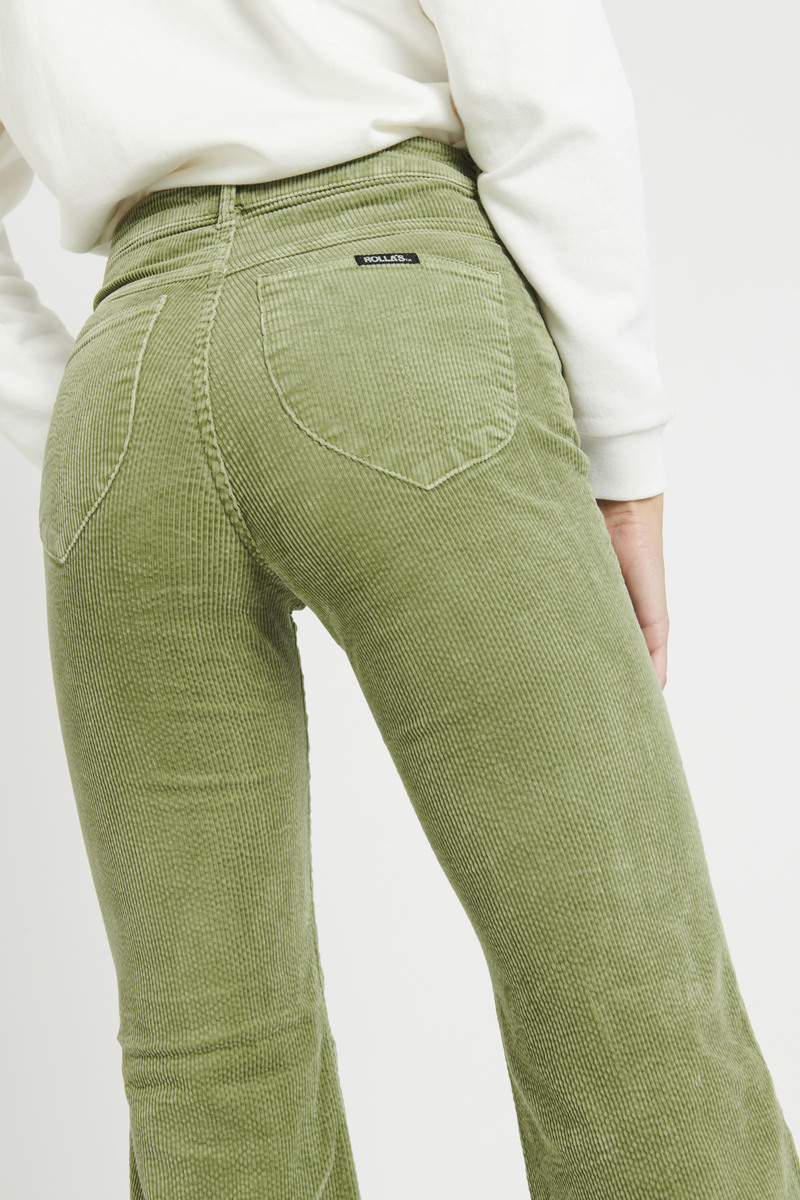 Rolla's Eastcoast Cord Flare - Fern | Garmentory
