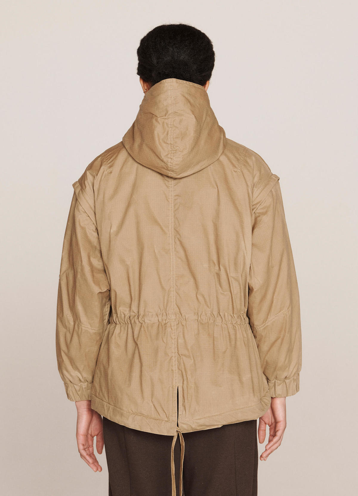 YMC Slope Organic Cotton Ripstop Jacket - Camel | Garmentory