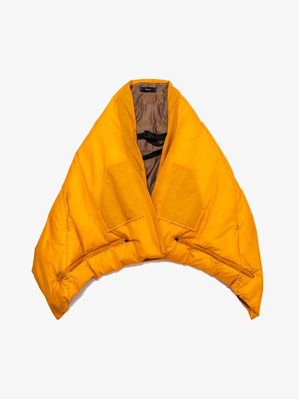 Meanswhile Down Blanket - Mandarin | Garmentory