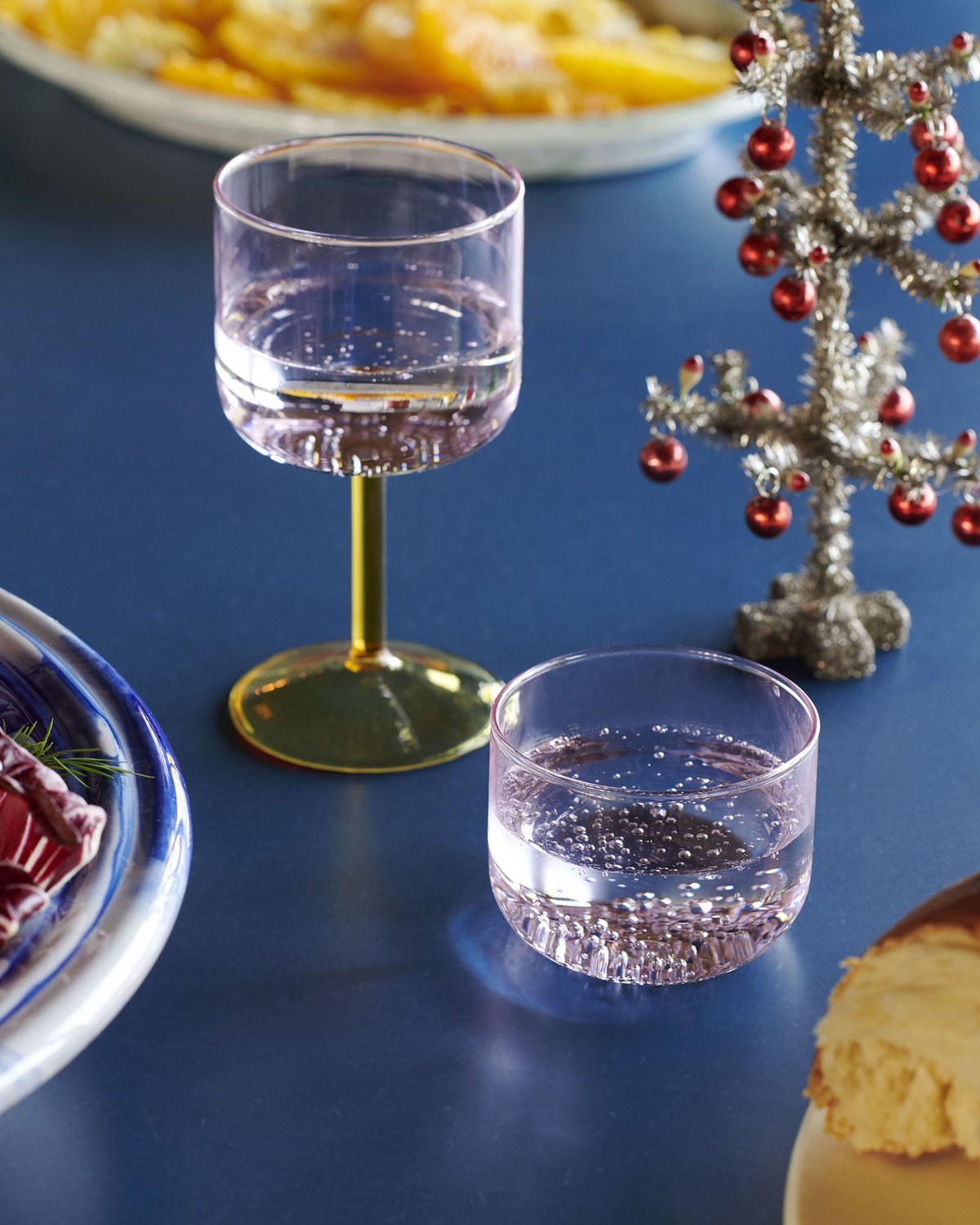 Copas Tint Wine Glass Set de 2 - Pink/Yellow | Garmentory