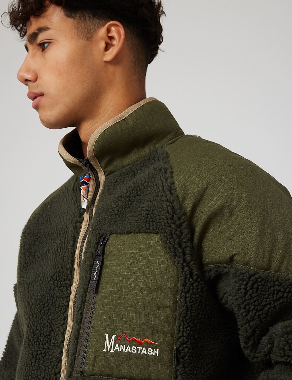 Manastash Mt. Gorilla Fleece Jacket - Green | Garmentory