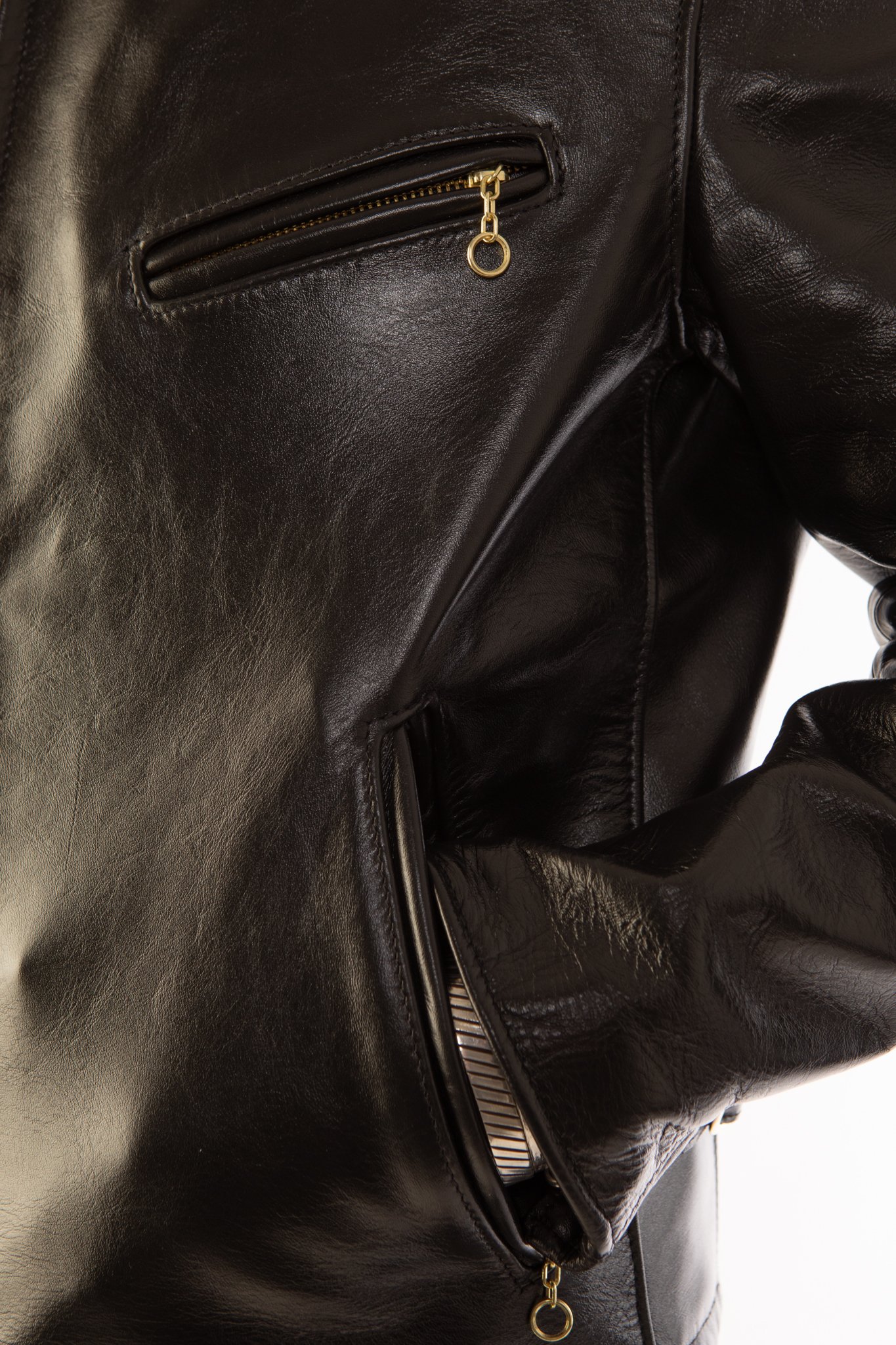 Schott Horsehide Motorcycle Racer Jacket | Garmentory