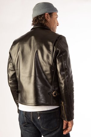Schott Horsehide Motorcycle Racer Jacket | Garmentory