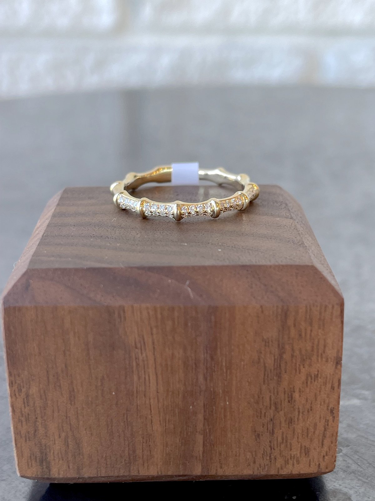 EF Collection DIAMOND IMPALA HORN RING - Gold | Garmentory