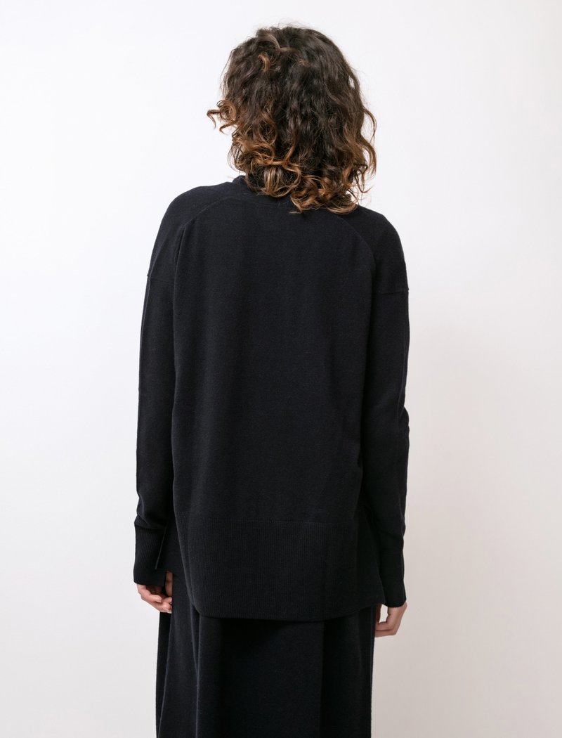 Studio Nicholson Eli Cardigan - Dark Navy | Garmentory