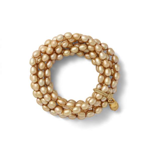 CC & CO by Catherine Canino Golden Pearl Sally Bracelet - Gold | Garmentory