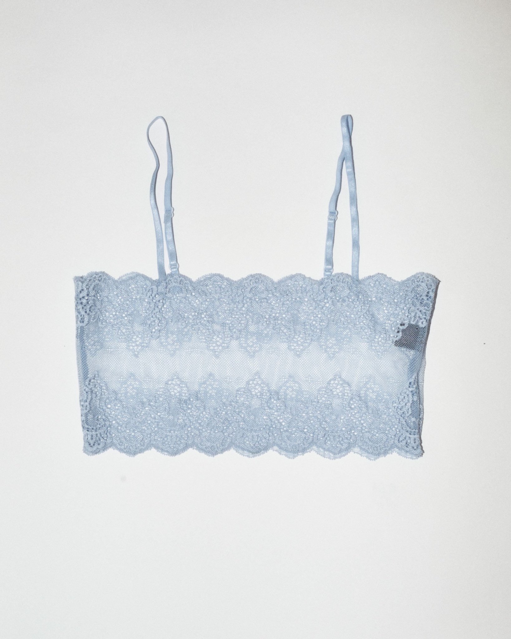 Only Hearts So Fine Lace Crop Unlined Camisole - Sky | Garmentory