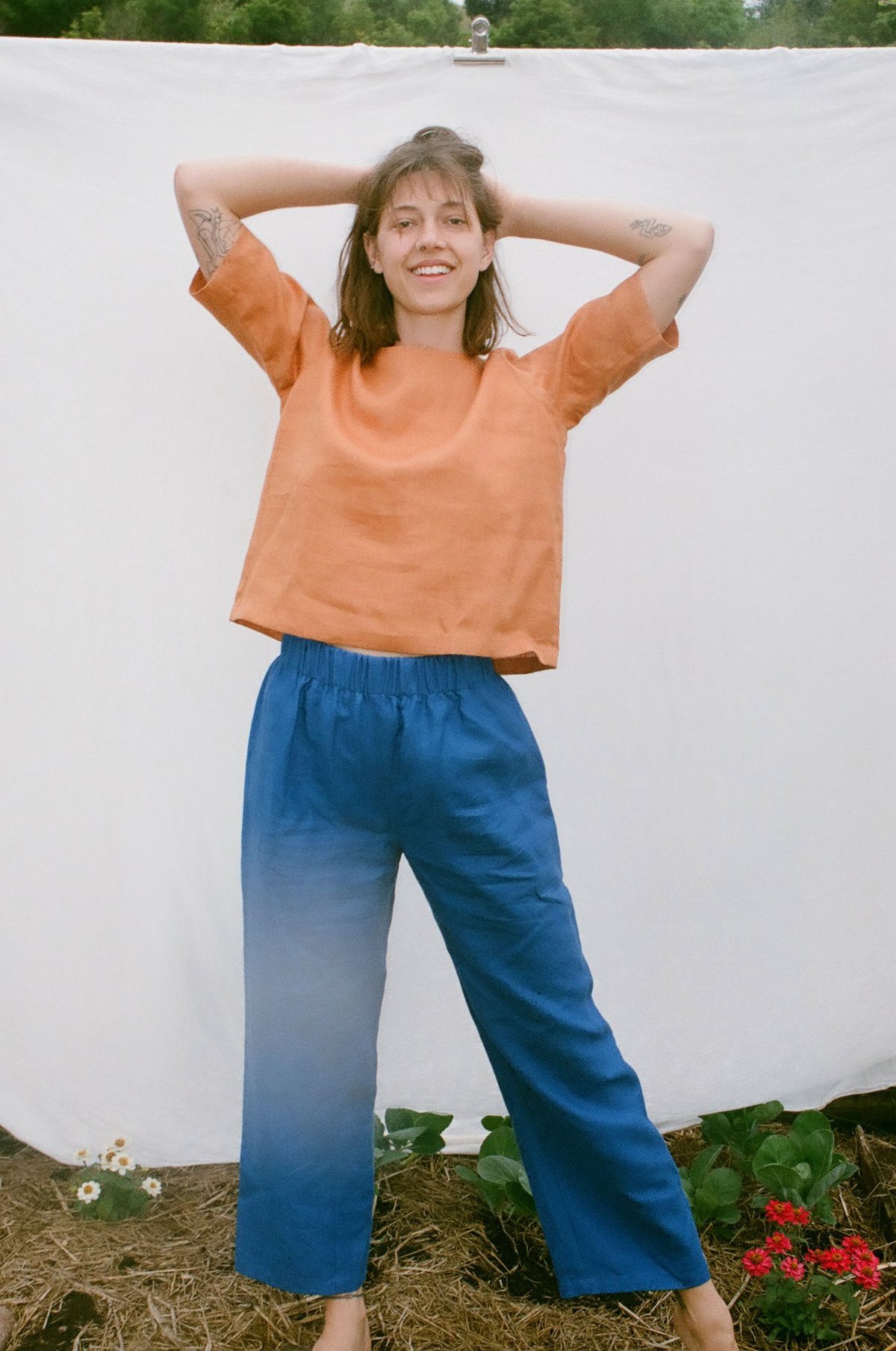 Anna Blouse - Orange | Garmentory