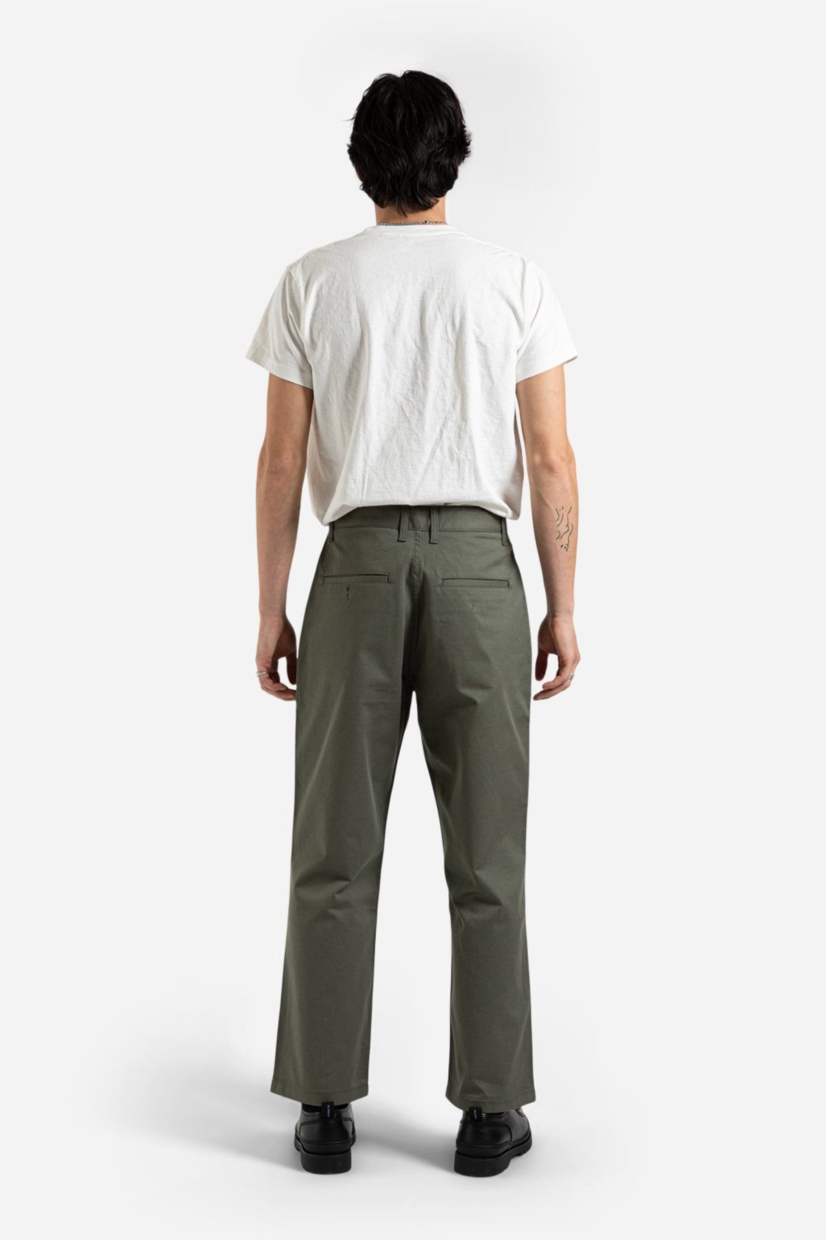 Uniform Bridge Basic Chino Pants - Sage Green | Garmentory