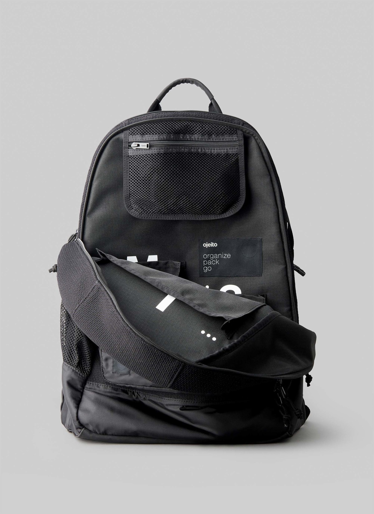 OJEITO "GO-KIT/BACKPACK" BLACK | Garmentory