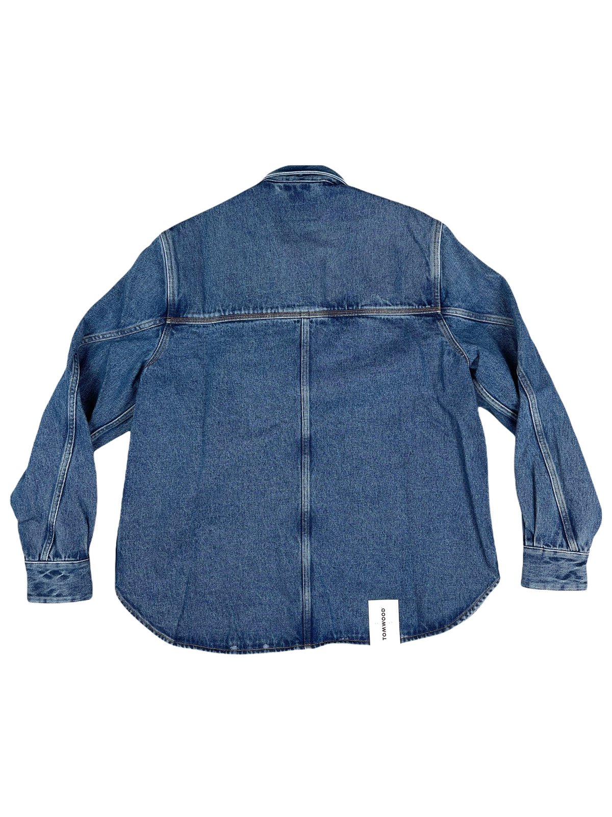 Tom Wood COBY SHIRT - Blue | Garmentory