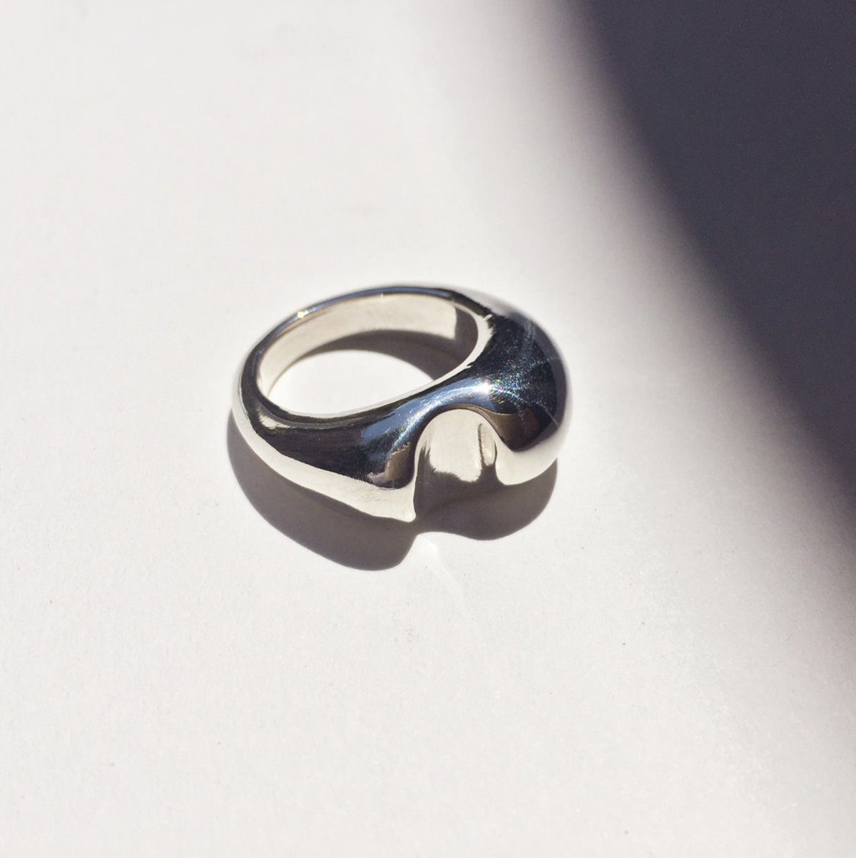Leigh Miller Sterling Silver Bite Ring | Garmentory