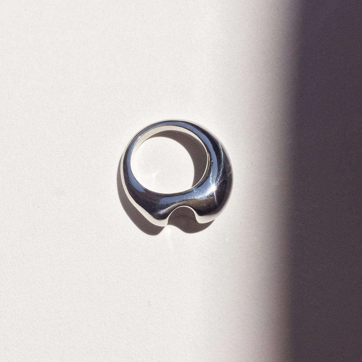 Leigh Miller Sterling Silver Bite Ring | Garmentory