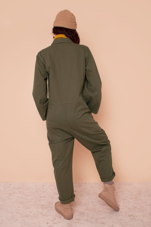 L.F.Markey Dominic Boilersuit - Army Green | Garmentory
